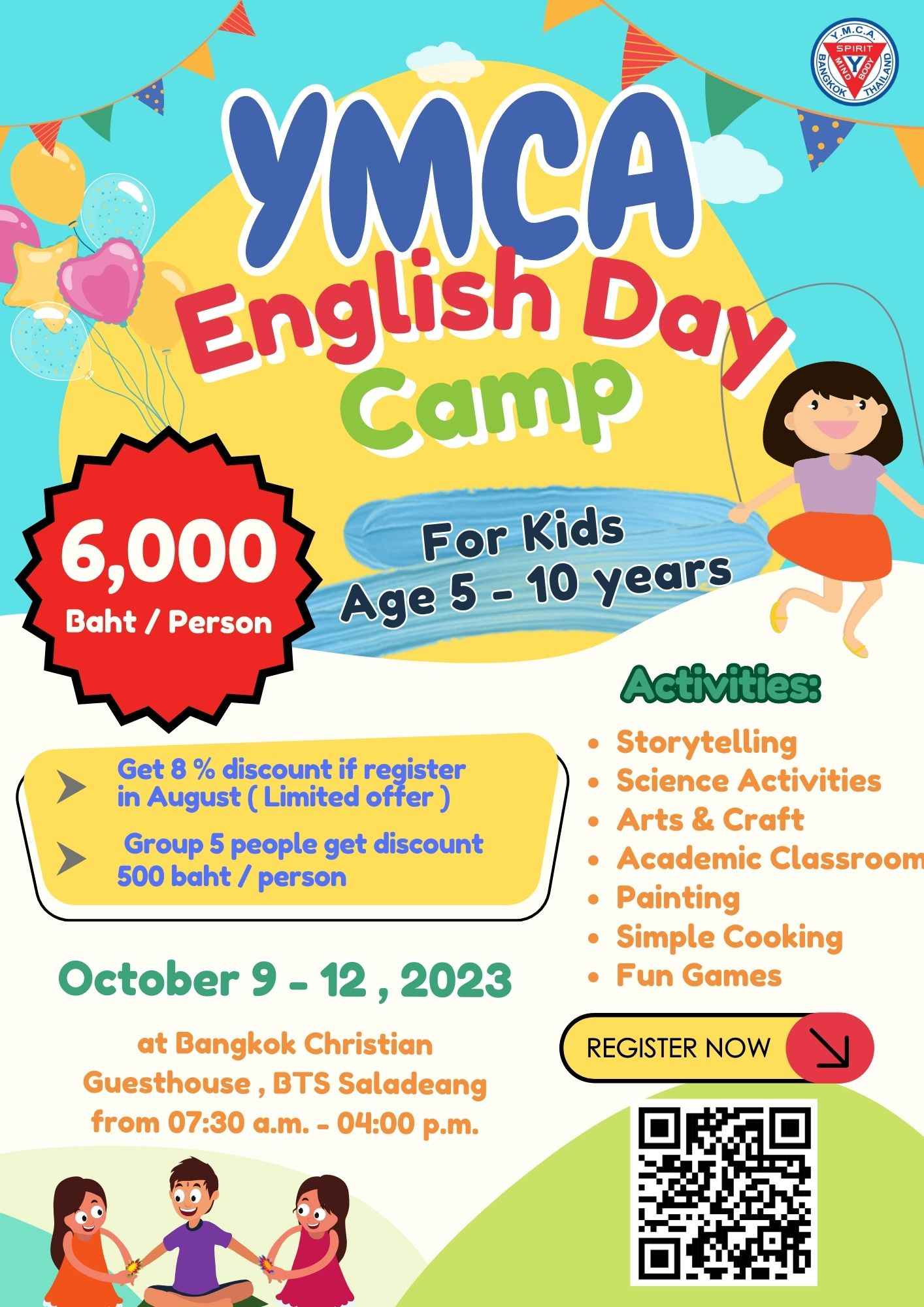 ค่าย YMCA English Day Camp 2023