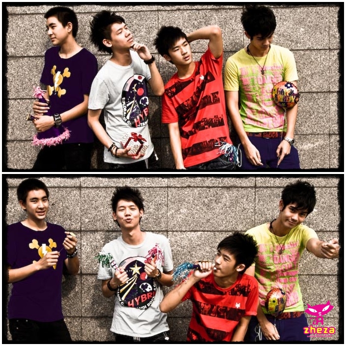 4 หนุ่ม Zheza Ztar อู๋ เอ็มดี ไอซ์ บิ๊ก หล่อน่ารักมาก!!!ใจจะขาด | Dek-D.com