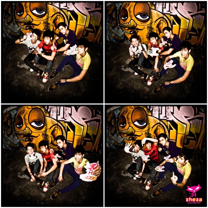 4 หนุ่ม Zheza Ztar อู๋ เอ็มดี ไอซ์ บิ๊ก หล่อน่ารักมาก!!!ใจจะขาด | Dek-D.com