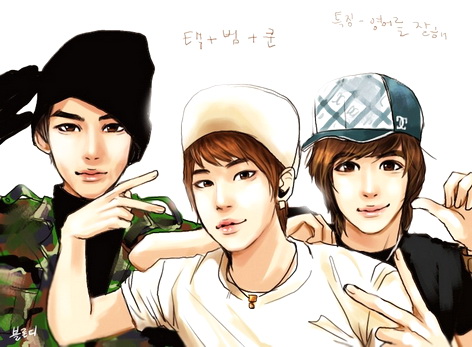 [2PM] cartoon 2pm | Dek-D.com