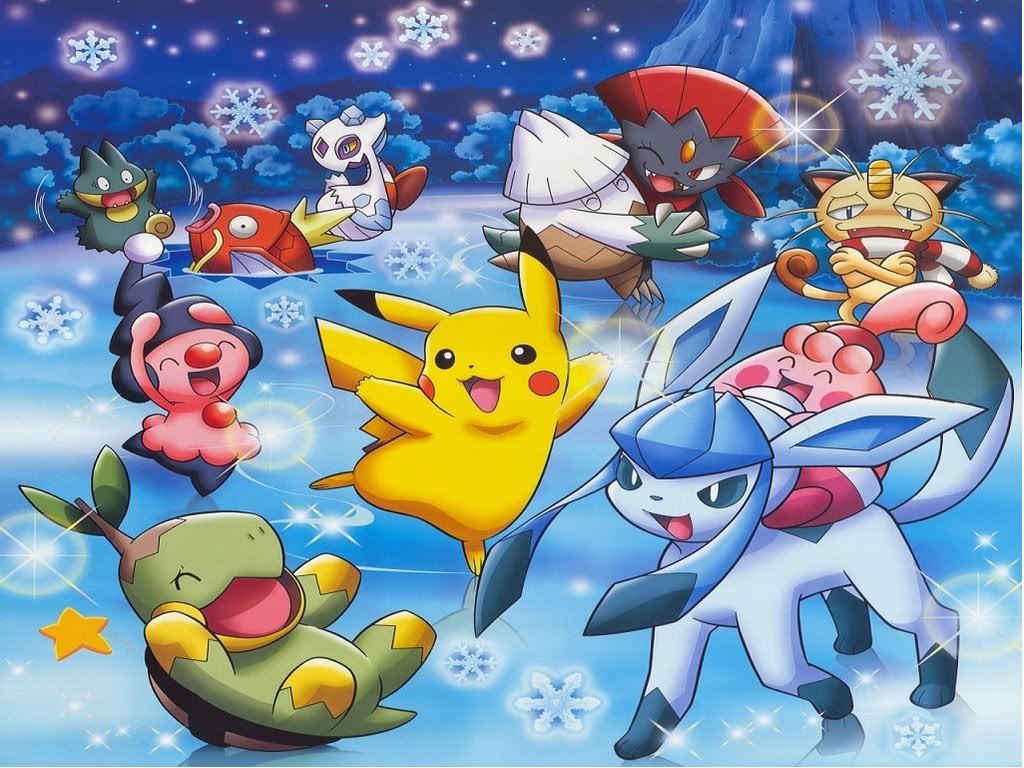 My.iD Gallery : รูป pokemon-iceskating.jpg