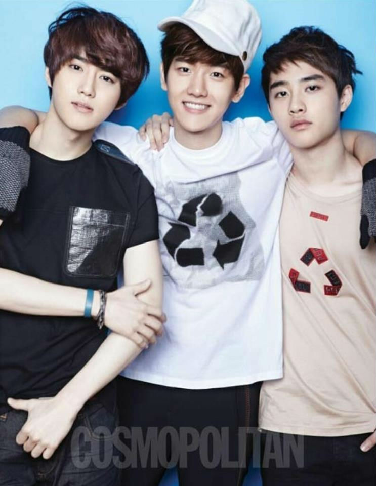 [EXO-K][f(x)]ถ่ายแฟชั่นให้กับนิตยสาร Cosmopolitan | Dek-D.com