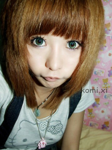 komi.xi เจ้าแม่บิ๊กอายส์ น่ารัก >