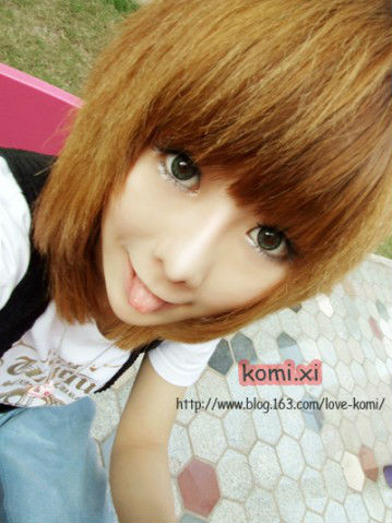 komi.xi เจ้าแม่บิ๊กอายส์ น่ารัก >