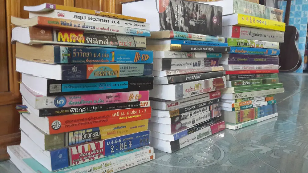 นิยาย SALE!! หนังสือเตรียมสอบเข้ามหาวิทยาลัย สอบGAT-PAT O-NET มือสอง ...