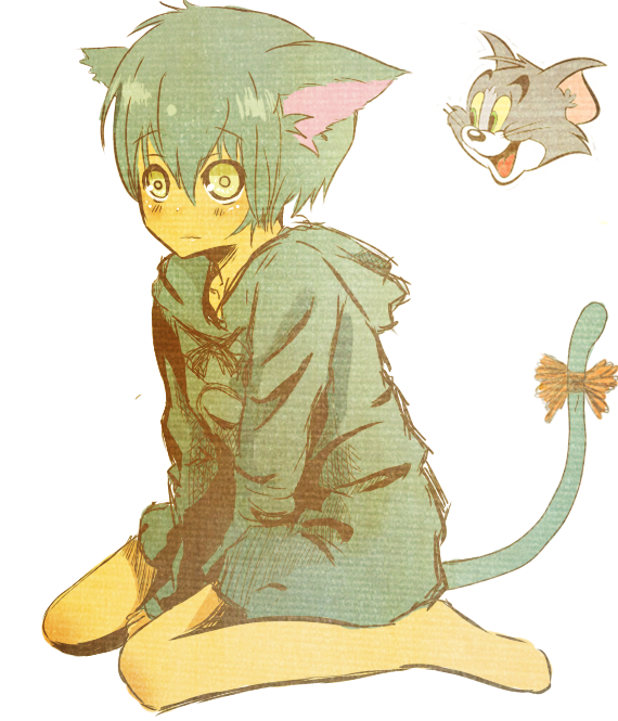 Tom and jerry ถ้าเป็นคนมันจะน่ารัด(?)ขนาดนี้(แถมยังน่าจิ้น=,.=) | Dek-D.com