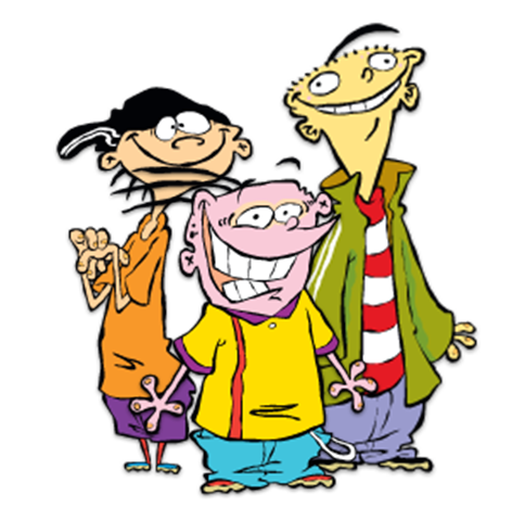 [ดักแก่] อยากจะขอลายชื่อตัวละครในเรื่อง ed edd and eddy หน่อยคะ;w ...