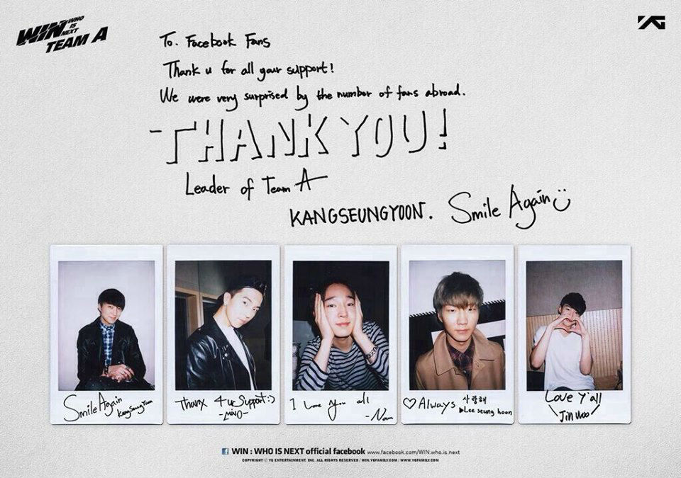 YG_WIN ชอบใครบ้างมาให้กำลังใจหนุ่มๆในวันสุดท้าย (มีรูป) | Dek-D.com