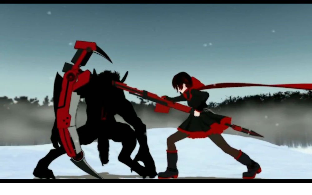 [RWBY] RED Screenshot การต่อสู้ที่จำกัดความ 'บ้าระห่ำ' และ 'เลือดสาด ...
