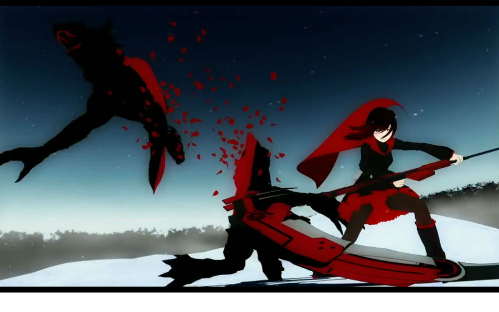 [RWBY] RED Screenshot การต่อสู้ที่จำกัดความ 'บ้าระห่ำ' และ 'เลือดสาด ...
