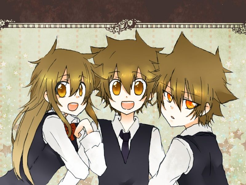 สามพี่น้องซาวาดะค่ะ