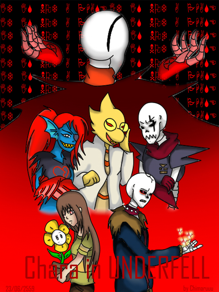 นิยาย [FANFIC Undertale AU] Chara in UNDERFELL : Dek-D.com - Writer
