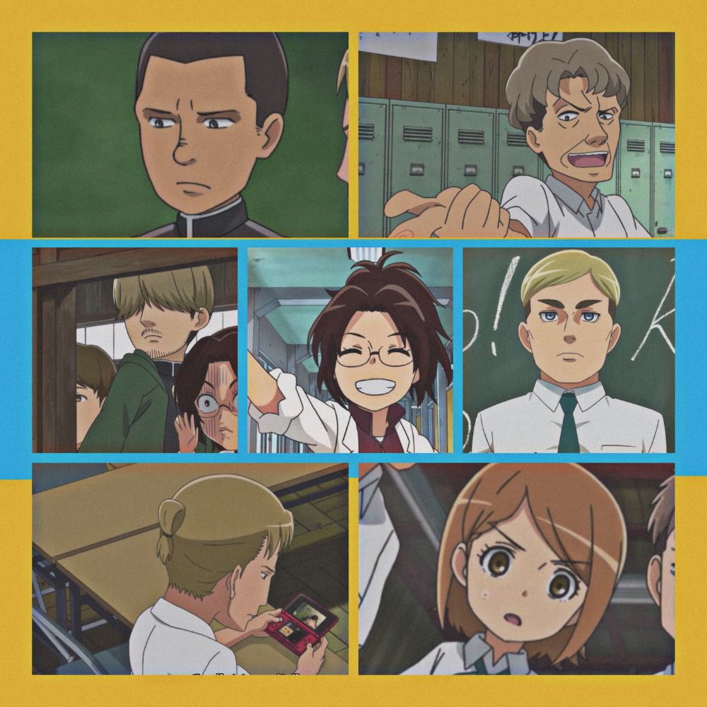 Members of Shingeki School Observation Club