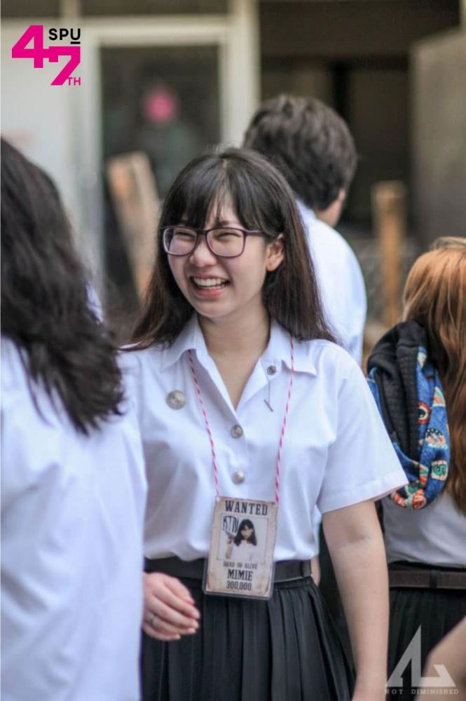 SPU : มีมี่ “น.ส. ศิตาพัทธ์ ธรณ์วัฒนภาคย์” นักศึกษาสาวสวย อารมณ์ดี มาก ...