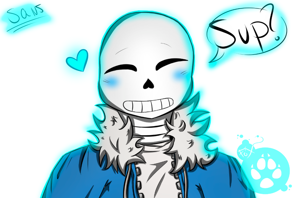 "เฮ้!! แซนส์!ทำไมถึงมีแต่คนจิ้นนายกับฟริกส์อ่ะ"