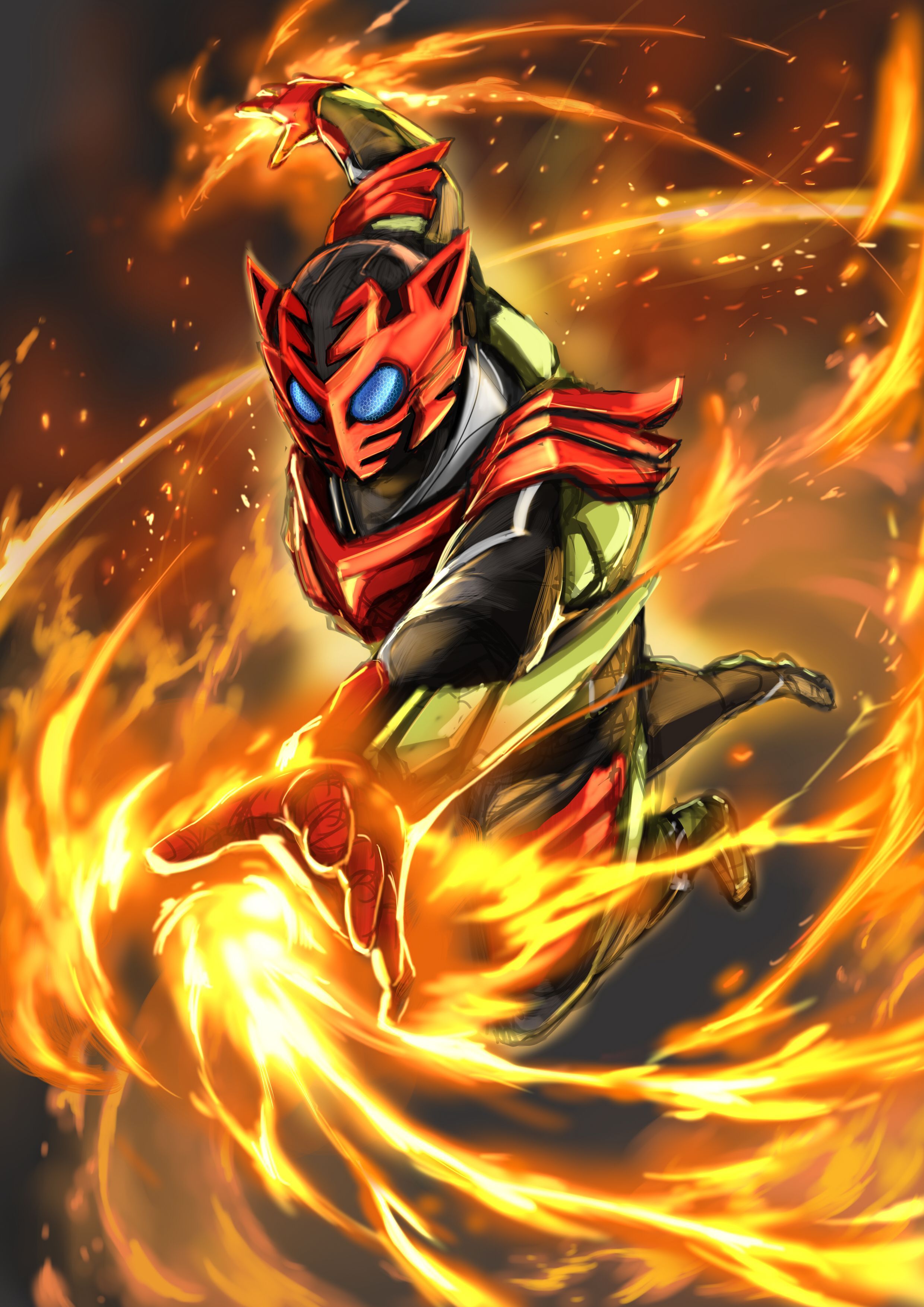 นิยาย Kamen Rider 01 & Honkai Impact 3 > ลำดับตอนที่ #4 : ตอนที่3วาลคีเ ...