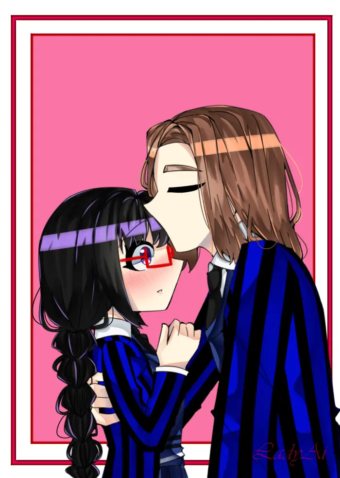 Fanfic Wednesday (Xarier X oc) สาวแว่นขี้อายอยู่ในเรื่องน้องวันพุธ