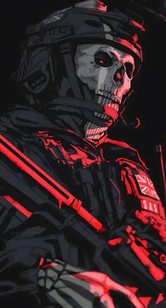 DUTY WITH THE LOVE - GHOST x OC (Call Of Duty: MW ll)