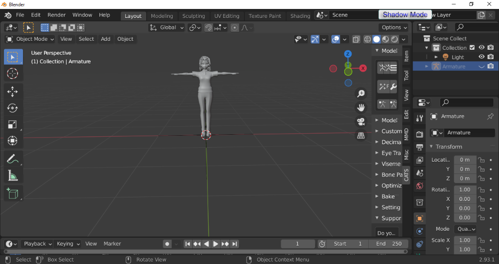 ถามหน่อยนะ Vrchat ใน Blender เป็นตัวขาว | Dek-D.com