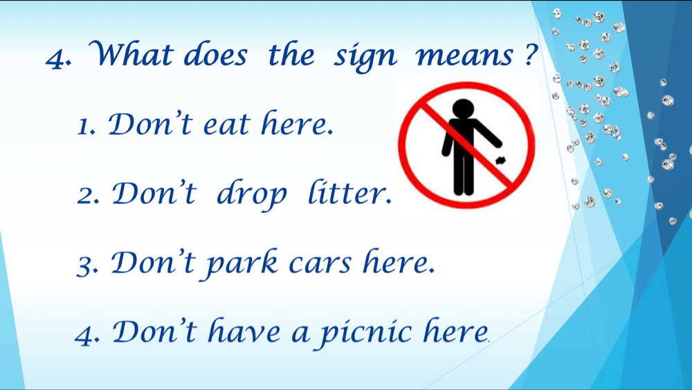 10 ข้อสอบภาษาอังกฤษ สัญลักษณ์ sign and notice by ครู Niffy Chris | Dek ...