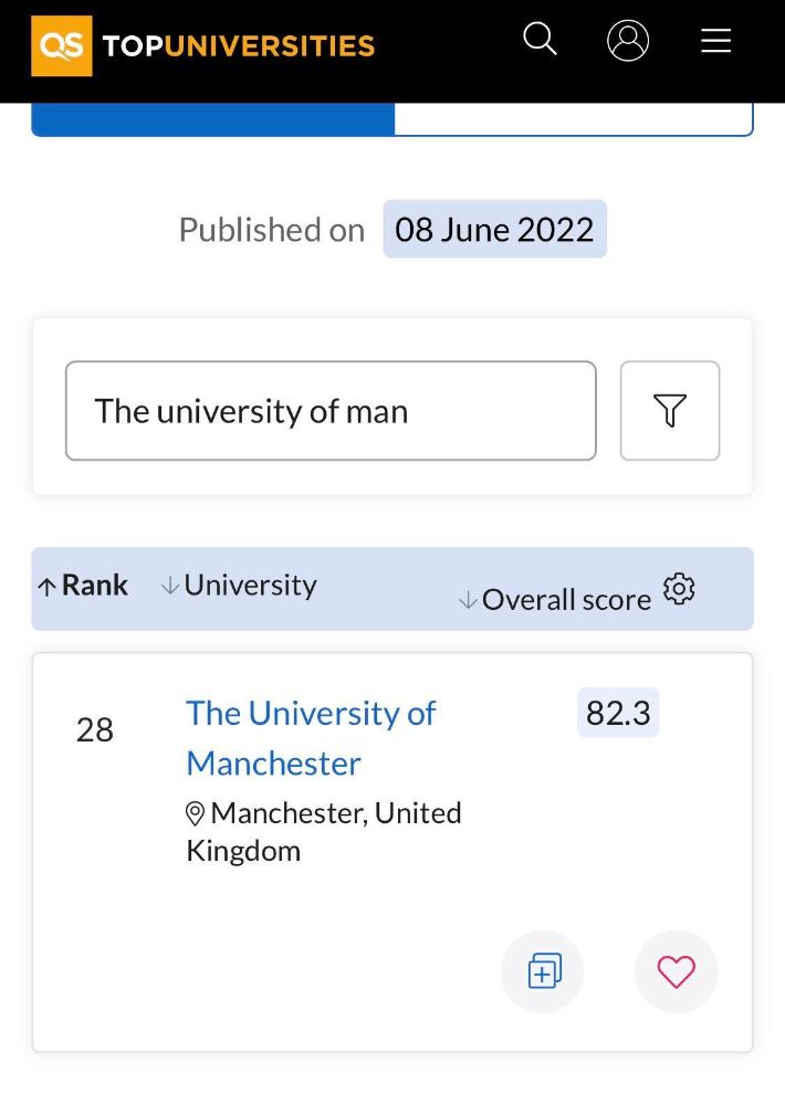รีวิวสมัครเรียนต่อ The University of Manchester(Top 30 universities in ...
