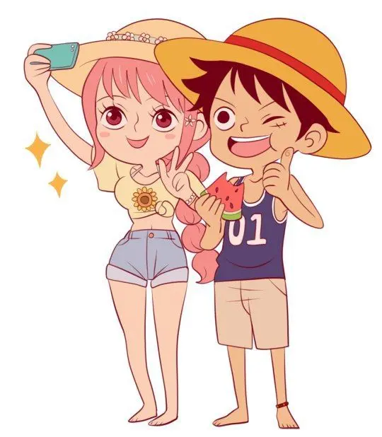FanFic One Piece Luffy X Rebecca