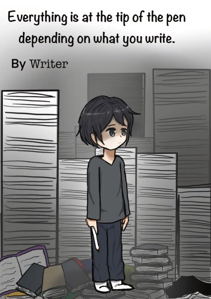 นิยาย Everything is at the tip of the pen depending on what you write ...
