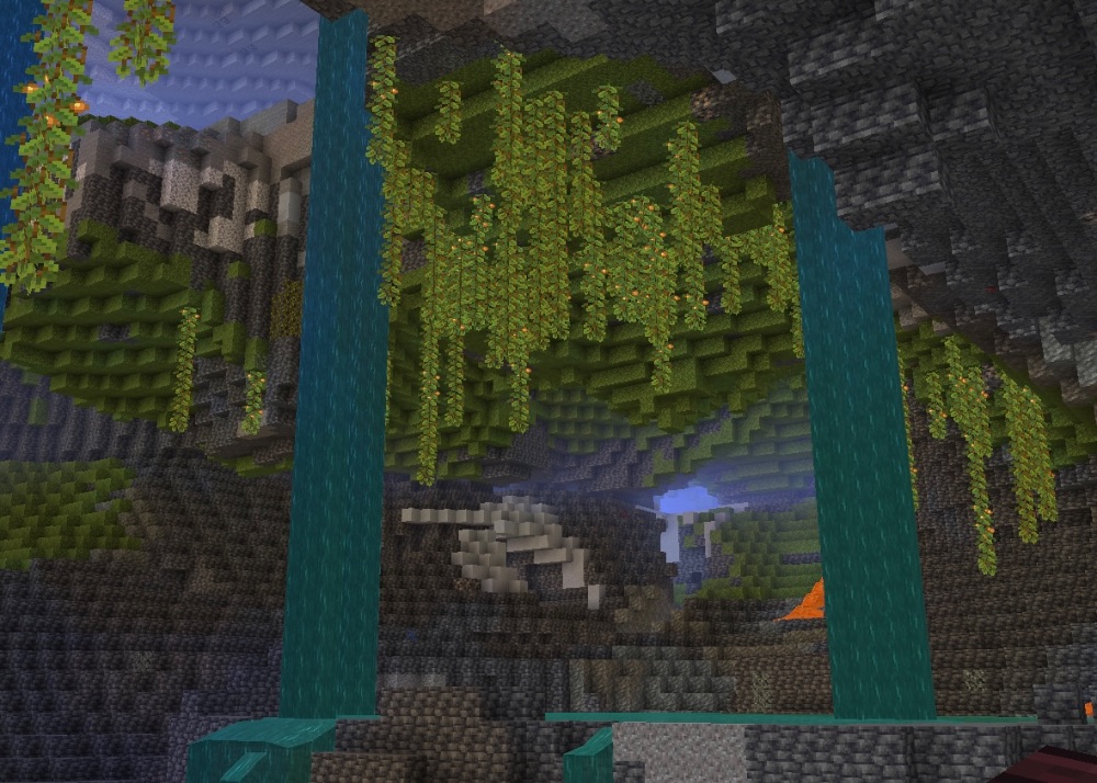 Minecraft : วิธีทำให้ Glow Berries ออกผลโดยไม่ต้องใช้ Bone Meal | Dek-D.com