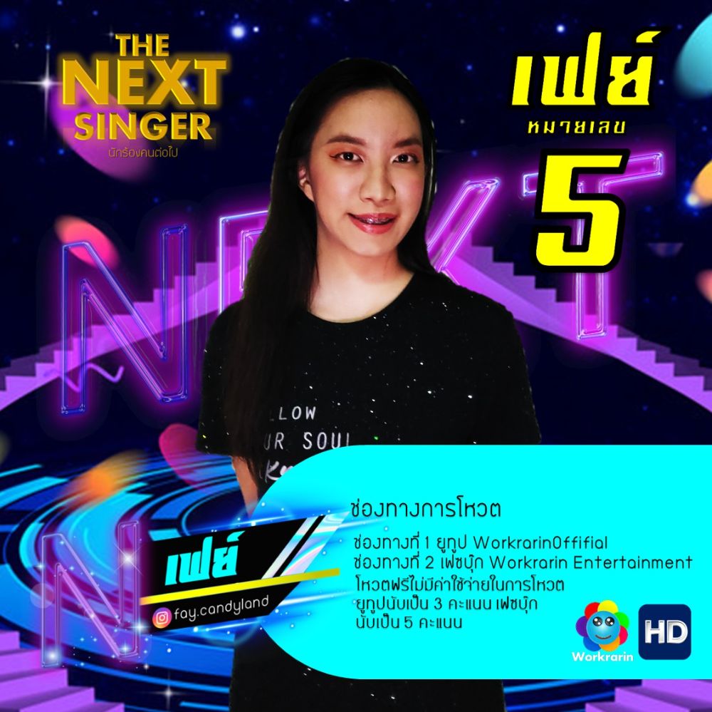 ผู้ผ่านเข้ารอบ 7 คนสุดท้าย รายการ THE NEXT SINGER นักร้องคนต่อไป | Dek ...