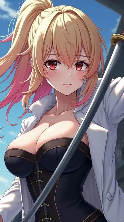 ส่วนอันนี้คือภาพน้องที่สีตาสีผมได้ แต่ชุดยังไม่ได้ 555555555555