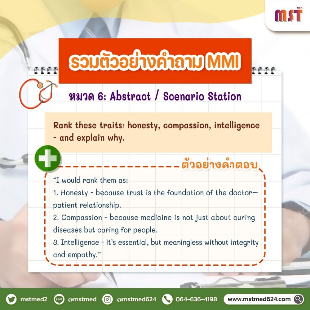 แชร์แนวทางเตรียมสอบสัมภาษณ์แพทย์อินเตอร์ CICM TU | Dek-D.com