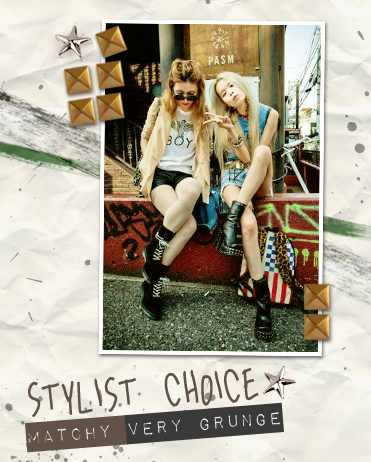 แมทช์ชุดสุดเท่แบบ Very Grunge