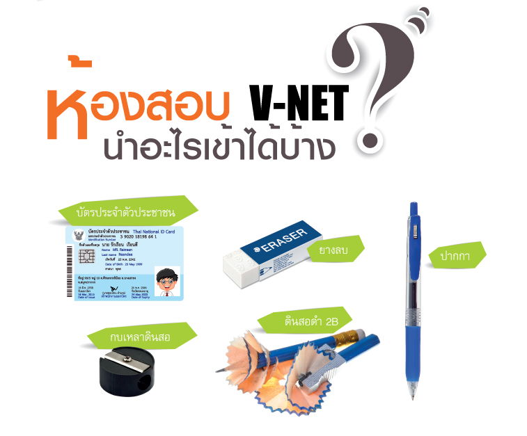 รู้ตัวยัง!? เด็กสายอาชีพ/อาชีวะ อาทิตย์หน้าสอบ V-NET 60 แล้วนะ