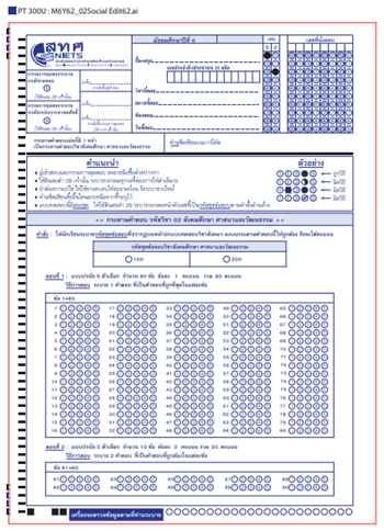 มาแล้ว! กระดาษคำตอบ O-NET 61 (สำหรับ #dek62) วิชาวิทย์ คณิต มีเปลี่ยน ...